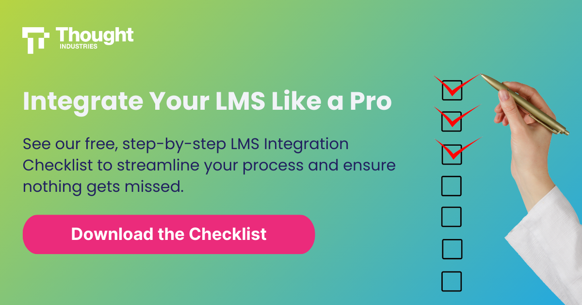LMS Integrations: What They Are and Why You Need Them - Thought Industries